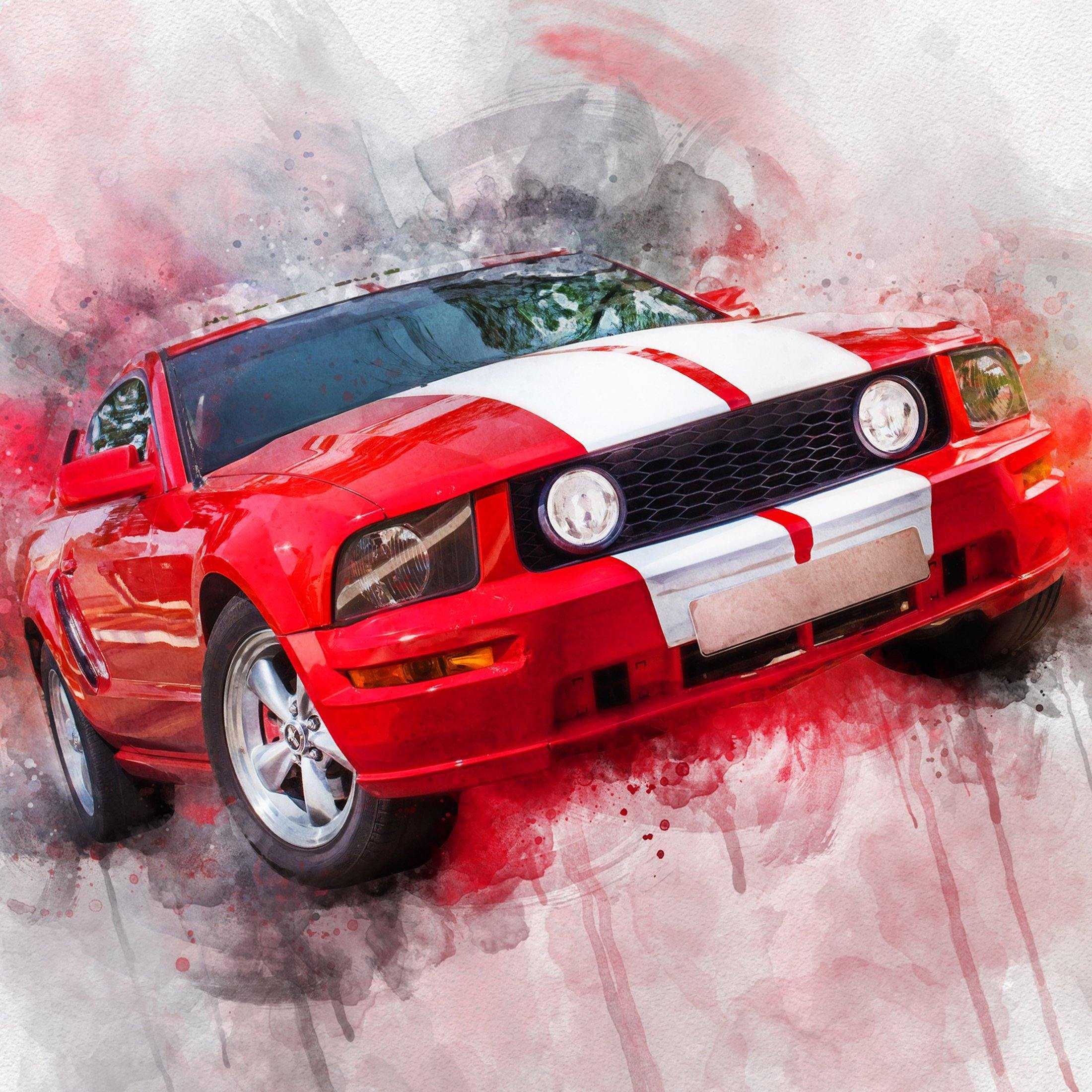 Custom Car Art 🚗 | FromPicToArt 🖌️ 🎨